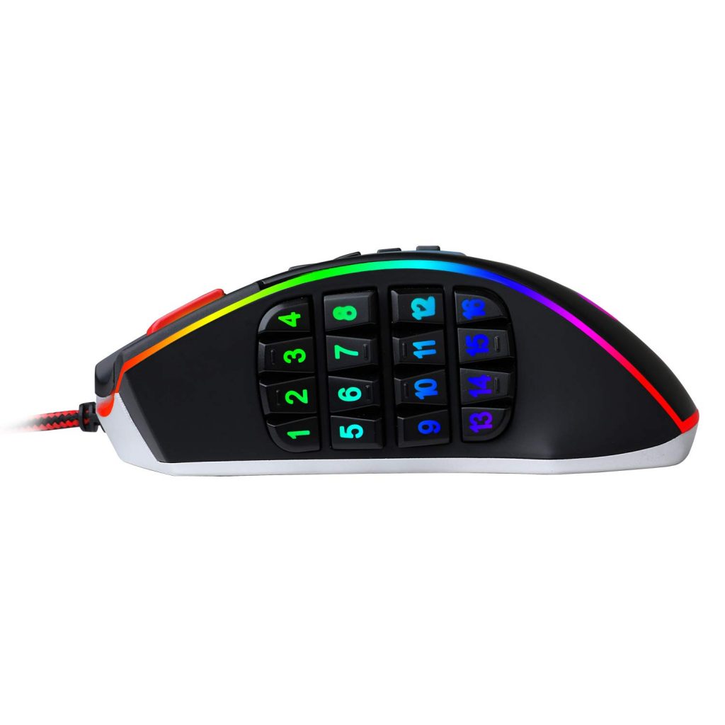 Redragon M990 LEGEND 16400 DPI High-Precision Programmable Laser Gaming ...