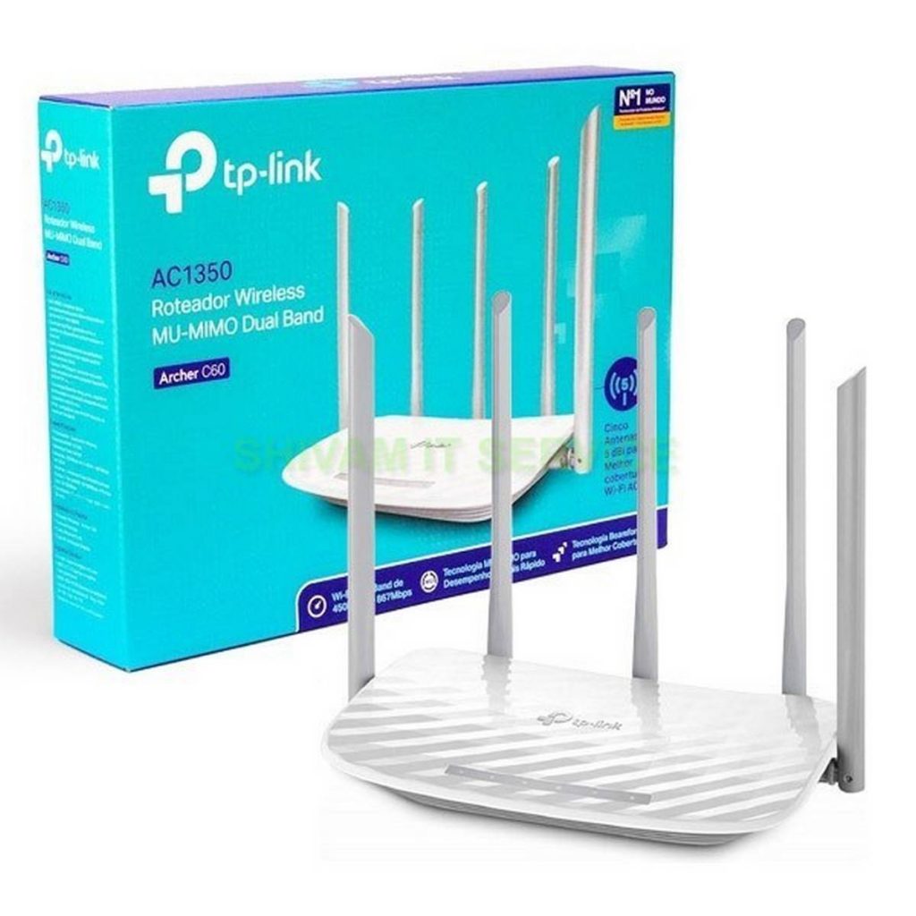TP-Link Archer C60 – AC1350 Wireless Dual Band Router - Computer Choice