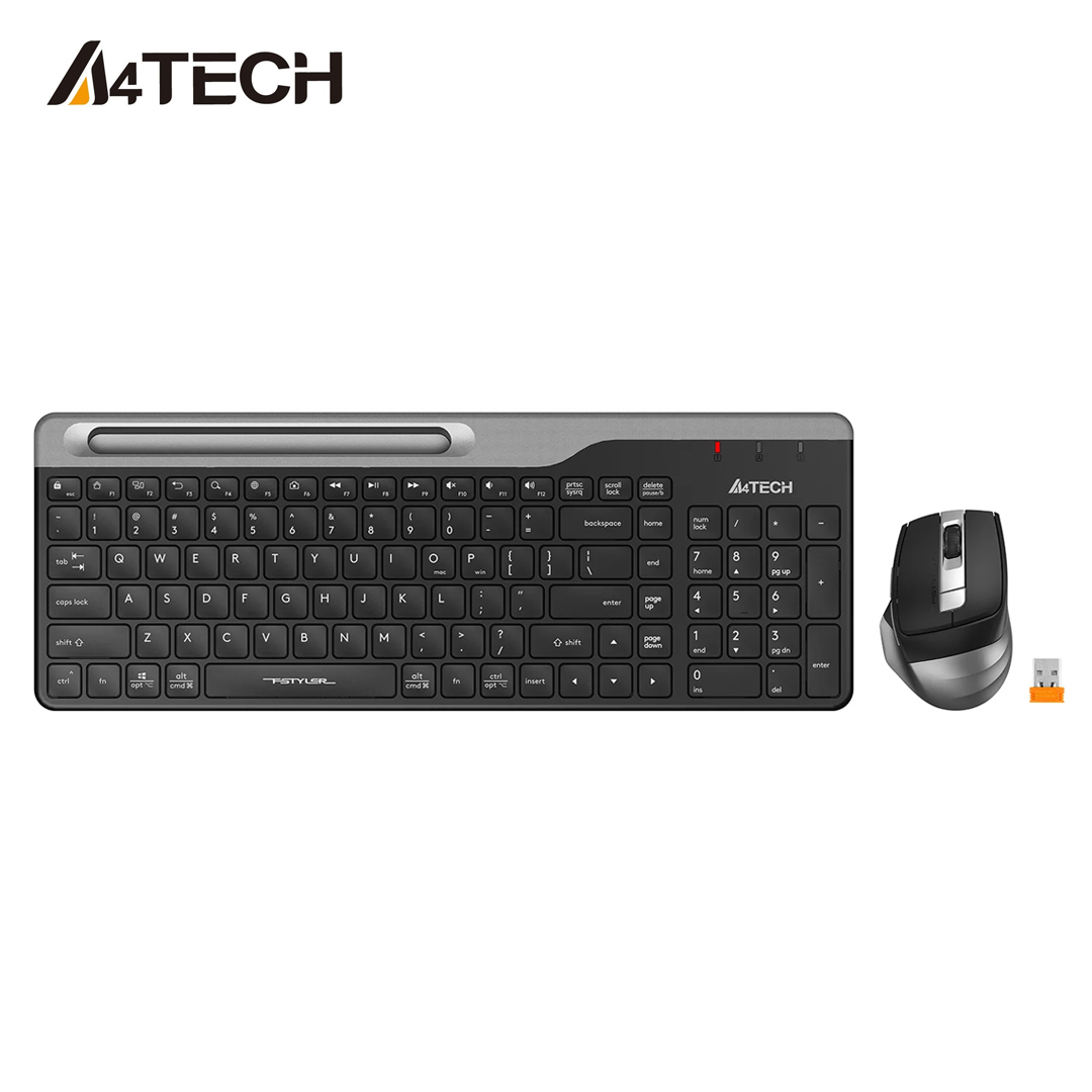 A4Tech FB2535CS Multi-Device Keyboard Mouse -Computer Choice