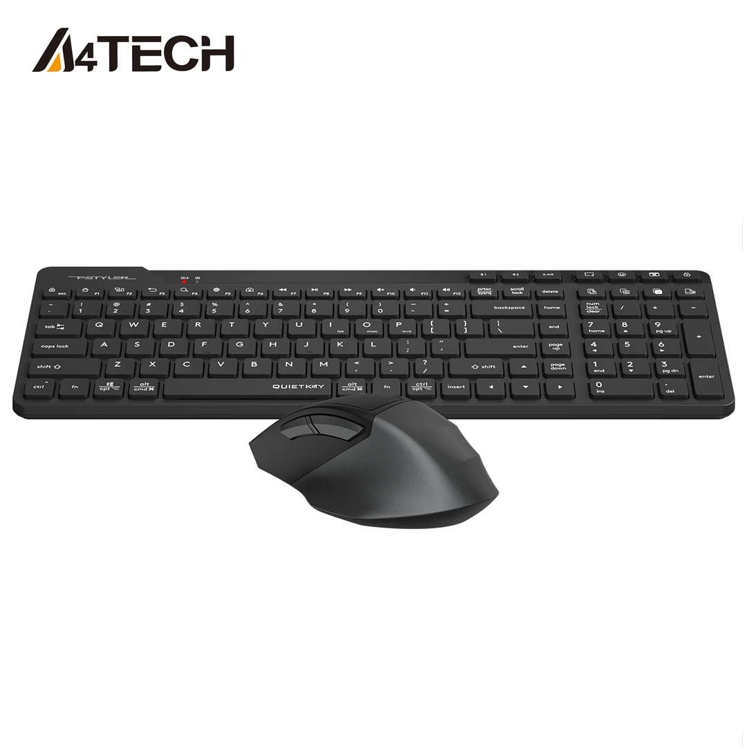 A4Tech FB2800C Air2 Bluetooth Keyboard Mouse-Computer Choice