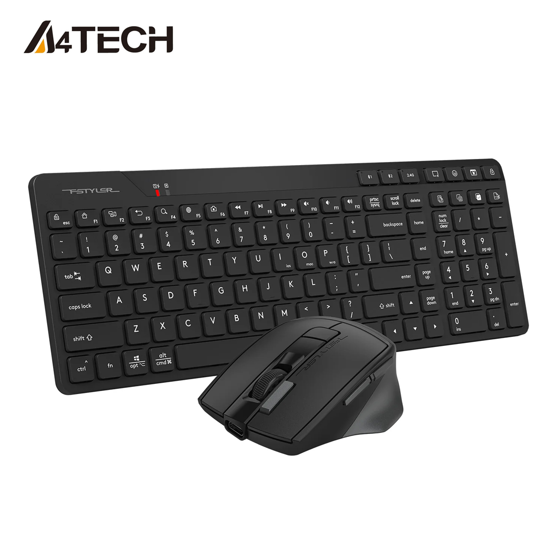 A4Tech FB2800C Air2 Bluetooth Keyboard Mouse-Computer Choice