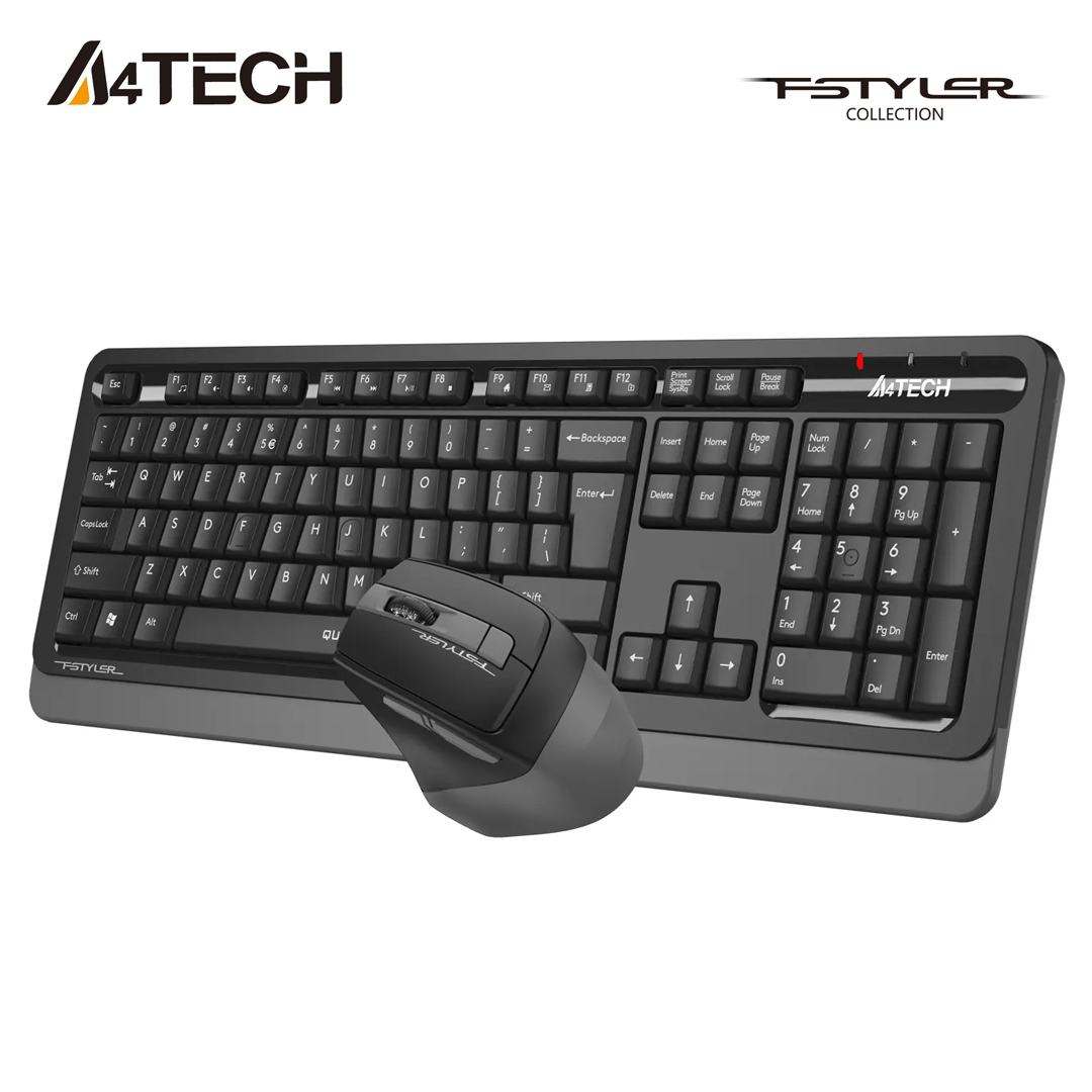 A4Tech FSTYLER FGS1035Q Wireless Keyboard Mouse Set - Computer Choice