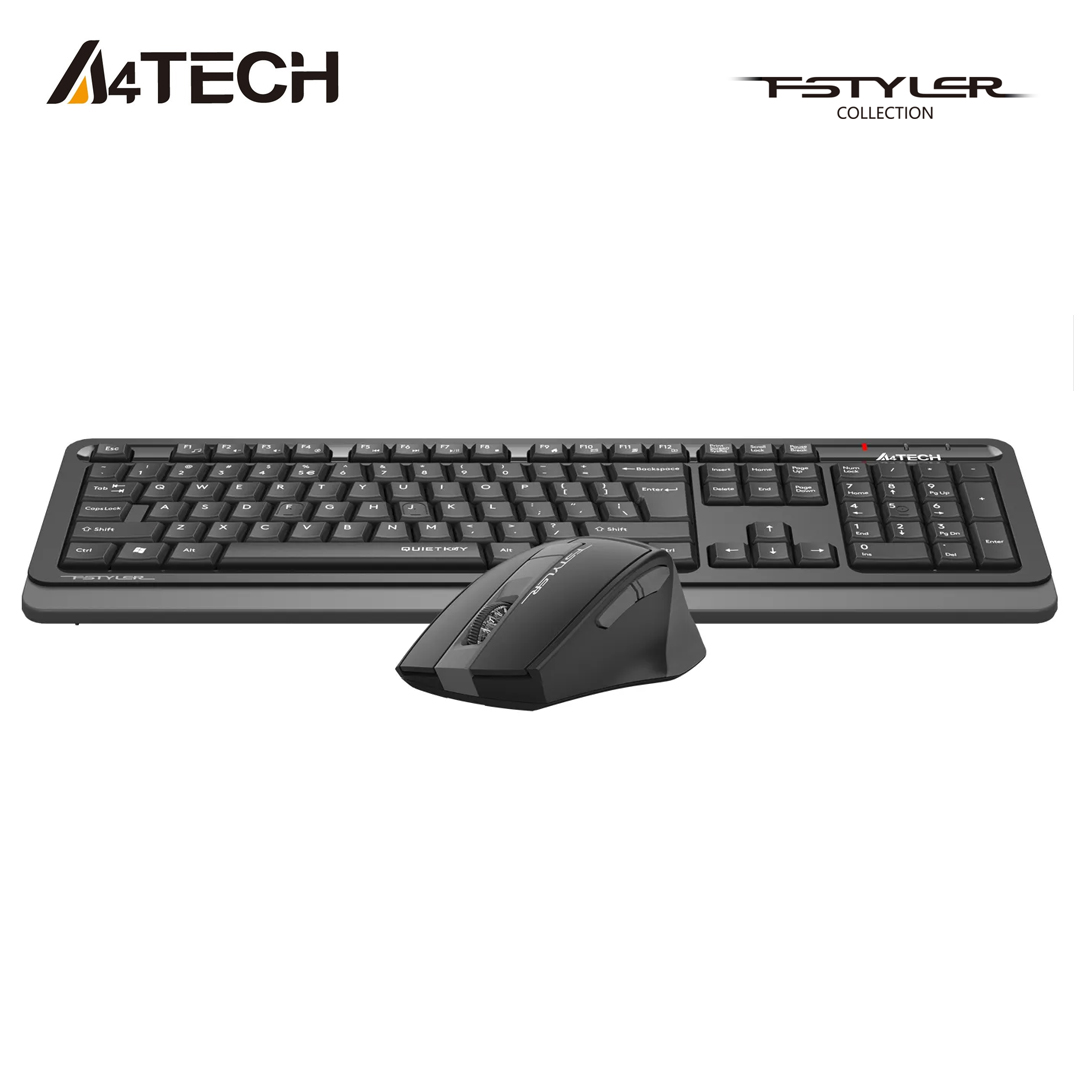 A4Tech FSTYLER FGS1035Q Wireless Keyboard Mouse Set - Computer Choice
