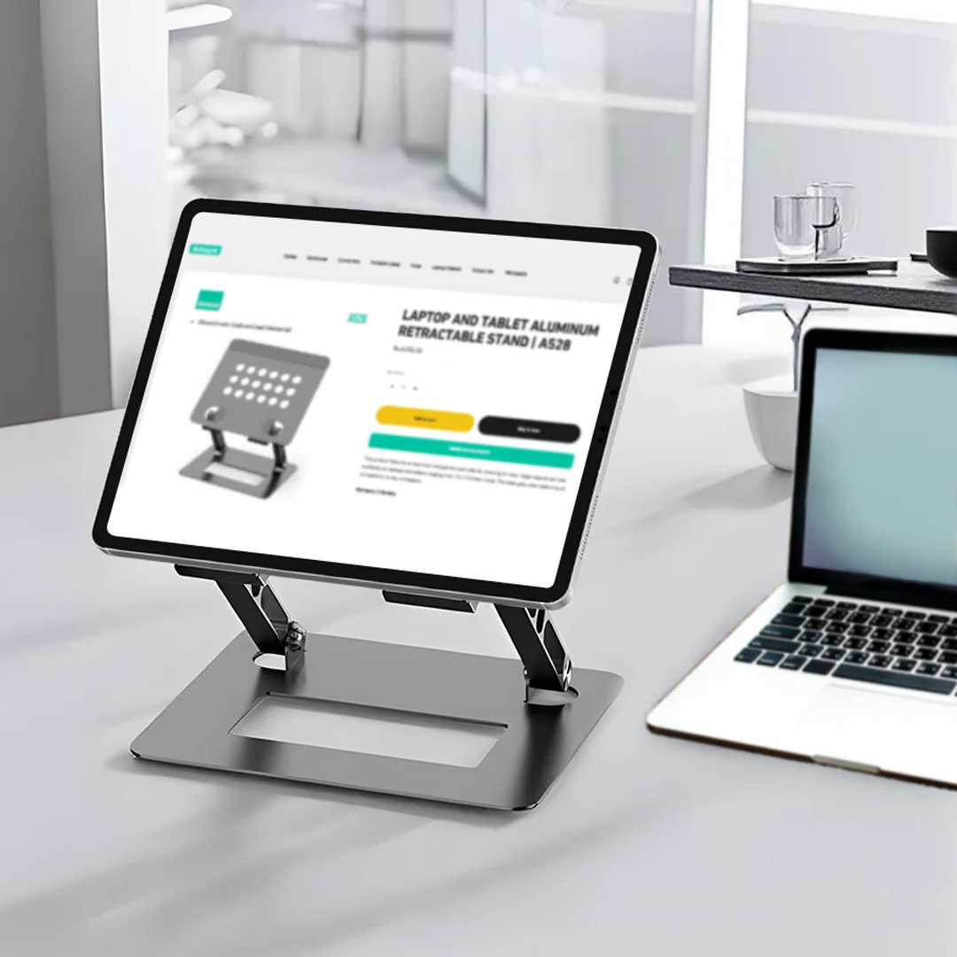 AMAZE A528 Laptop and Tablet Aluminum Retractable Stand - Computer Choice