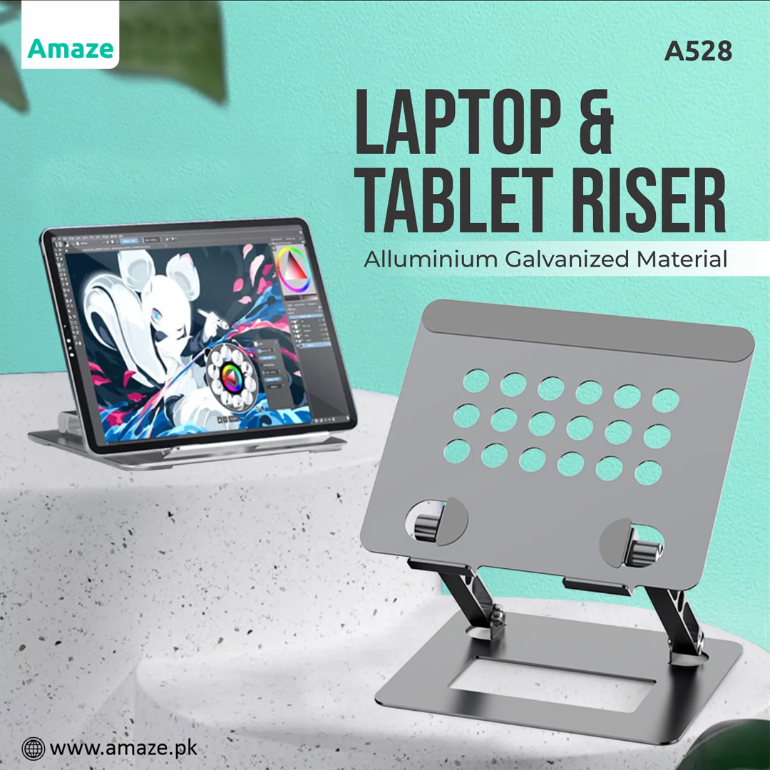 AMAZE A528 Laptop and Tablet Aluminum Retractable Stand - Computer Choice