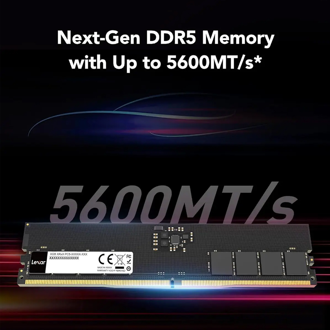 LEXAR 16GB DDR5 5600MHz Desktop PC Ram - Computer Choice
