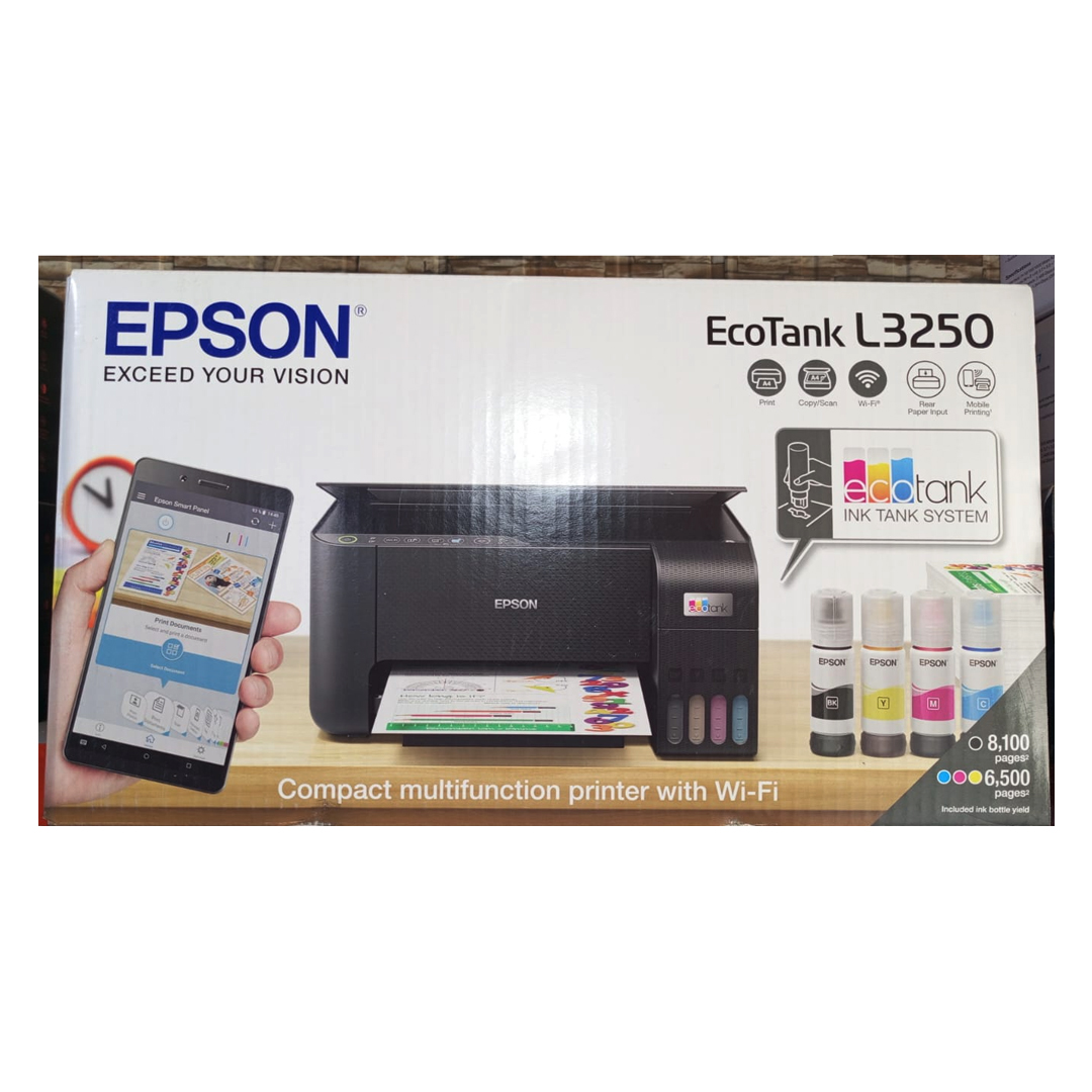 Epson EcoTank L3250 Compact Multifunction Printer with Wi-Fi - Computer ...