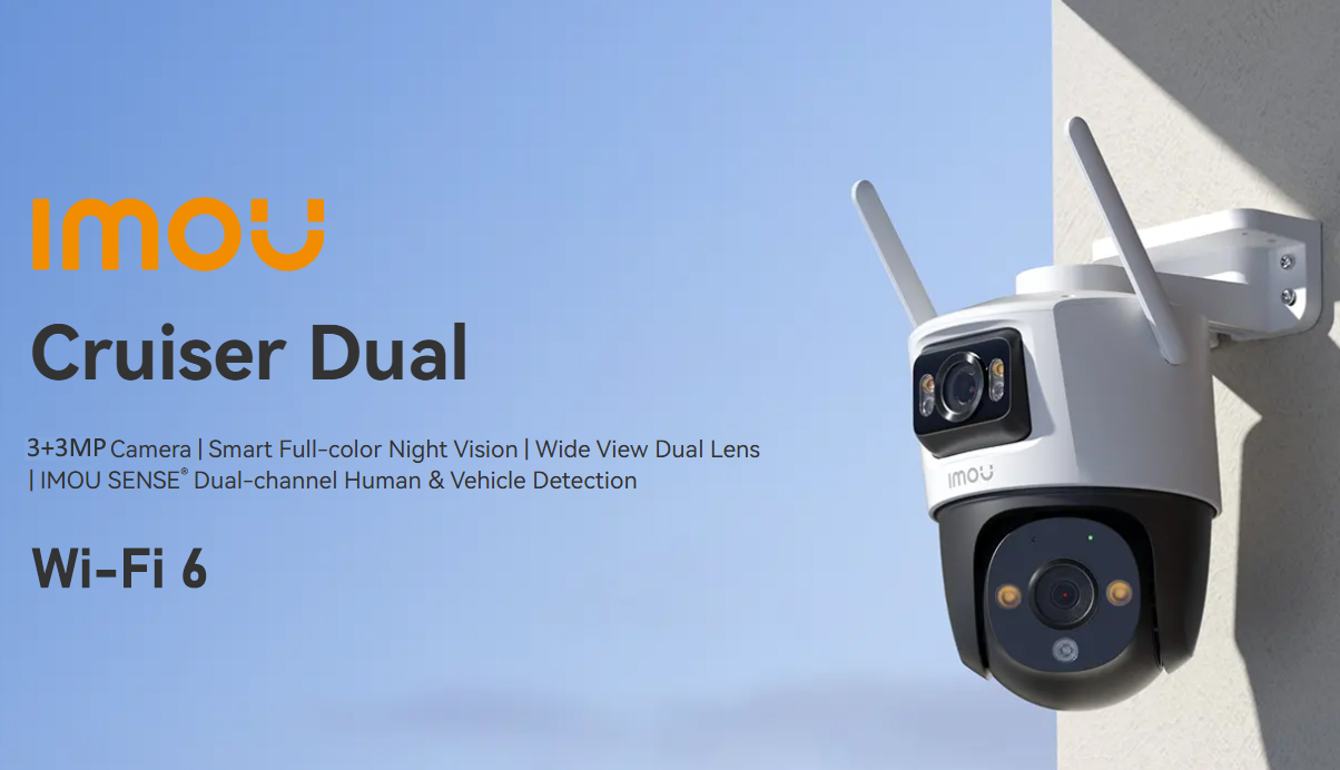 IMOU Cruiser Dual Smart WiFi6 Outdoor Camera-Computer Choice