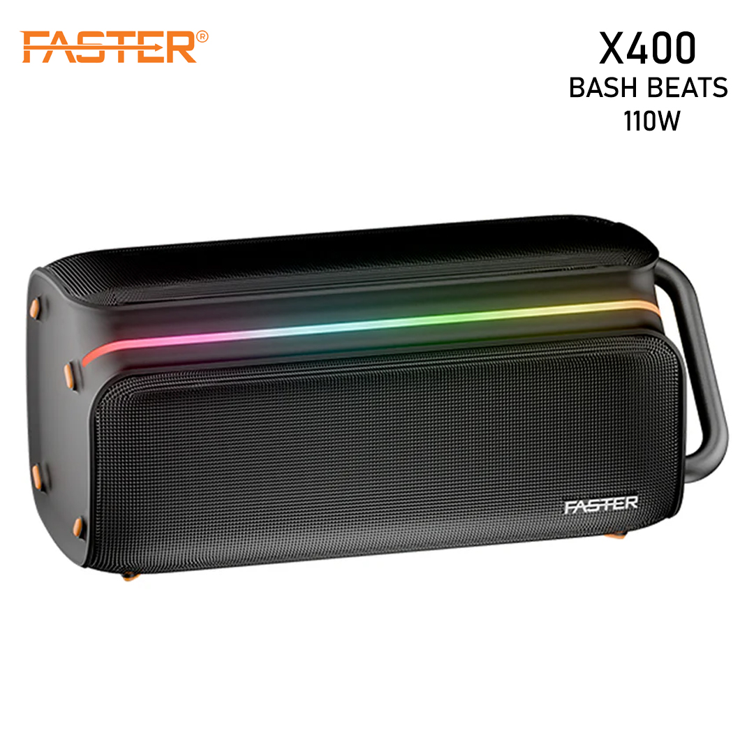 Faster X400 BASH BEATS 110W Wireless Speaker-Computer Choice
